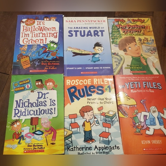 Scholastic | Other | Book Bundle 6 Includes Scholastic The Amazing ...